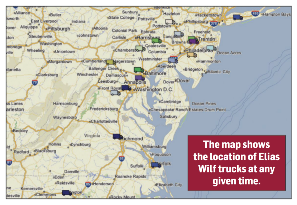 Distribution: Elias Wilf optimizes logistics via fleet mapping software ...