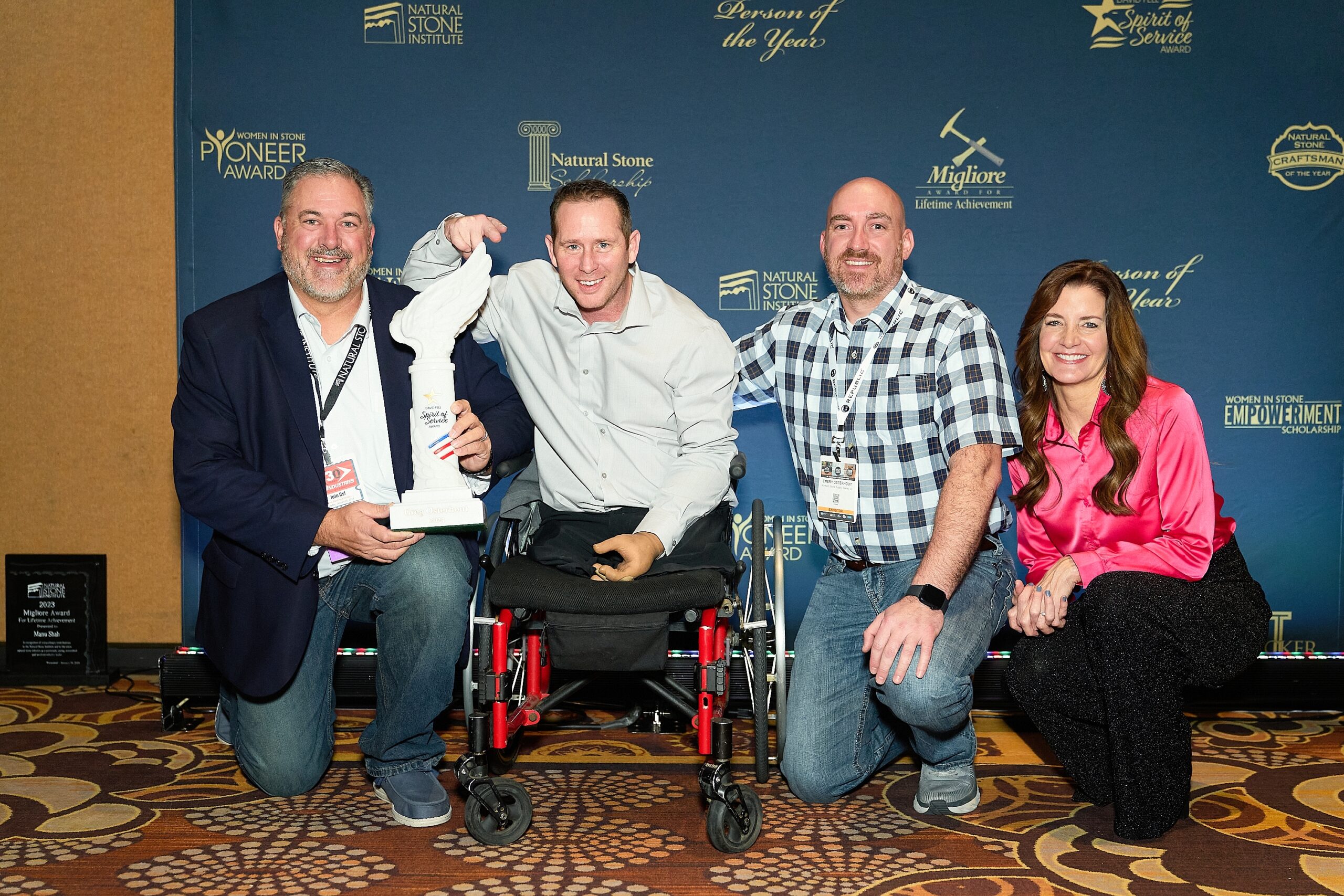 Greg Osterhout, Sam Arcot receive NSI awards - Floor Covering News