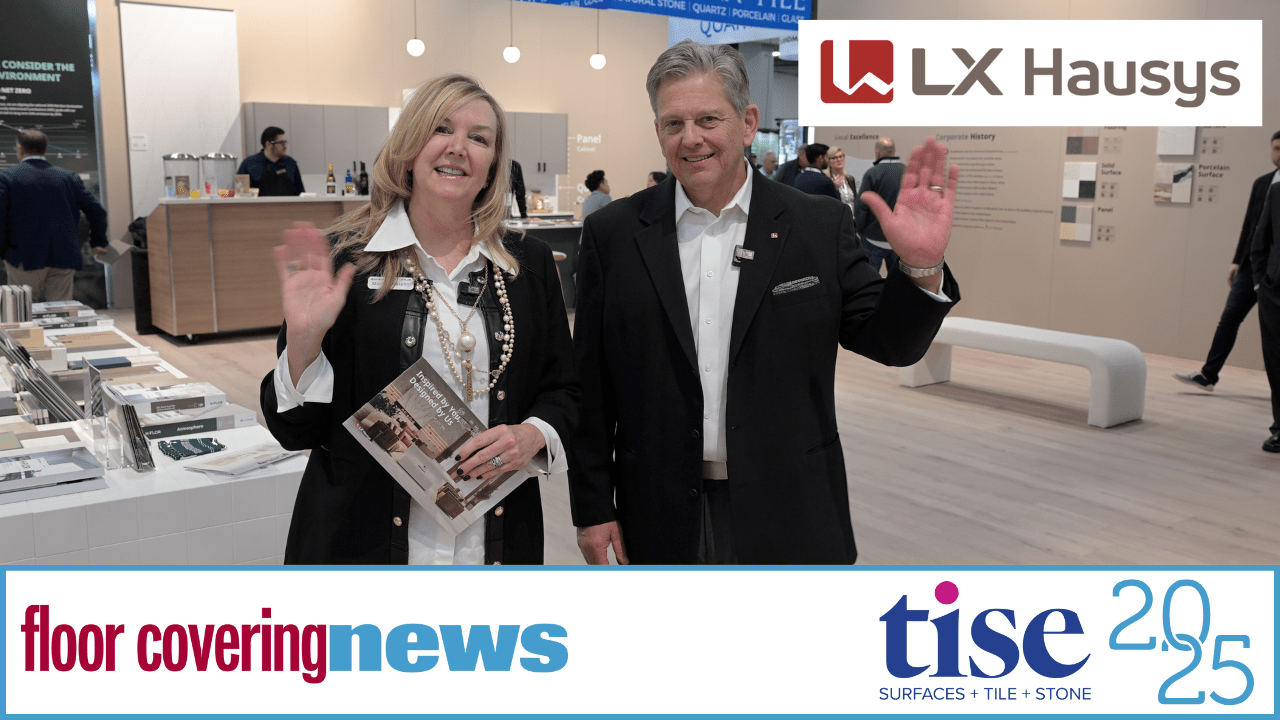 FCNEWS LIVE at TISE 2025: LX Hausys - Floor Covering News