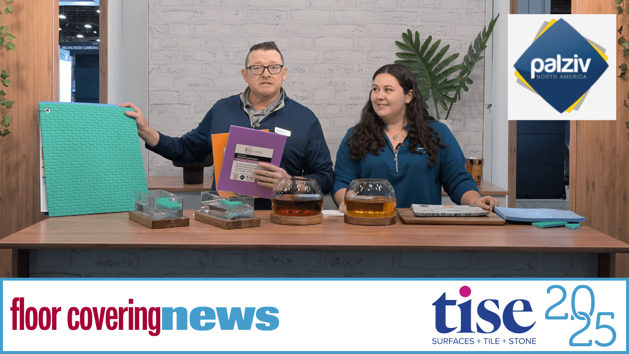 FCNEWS LIVE at TISE 2025: Palziv - Floor Covering News